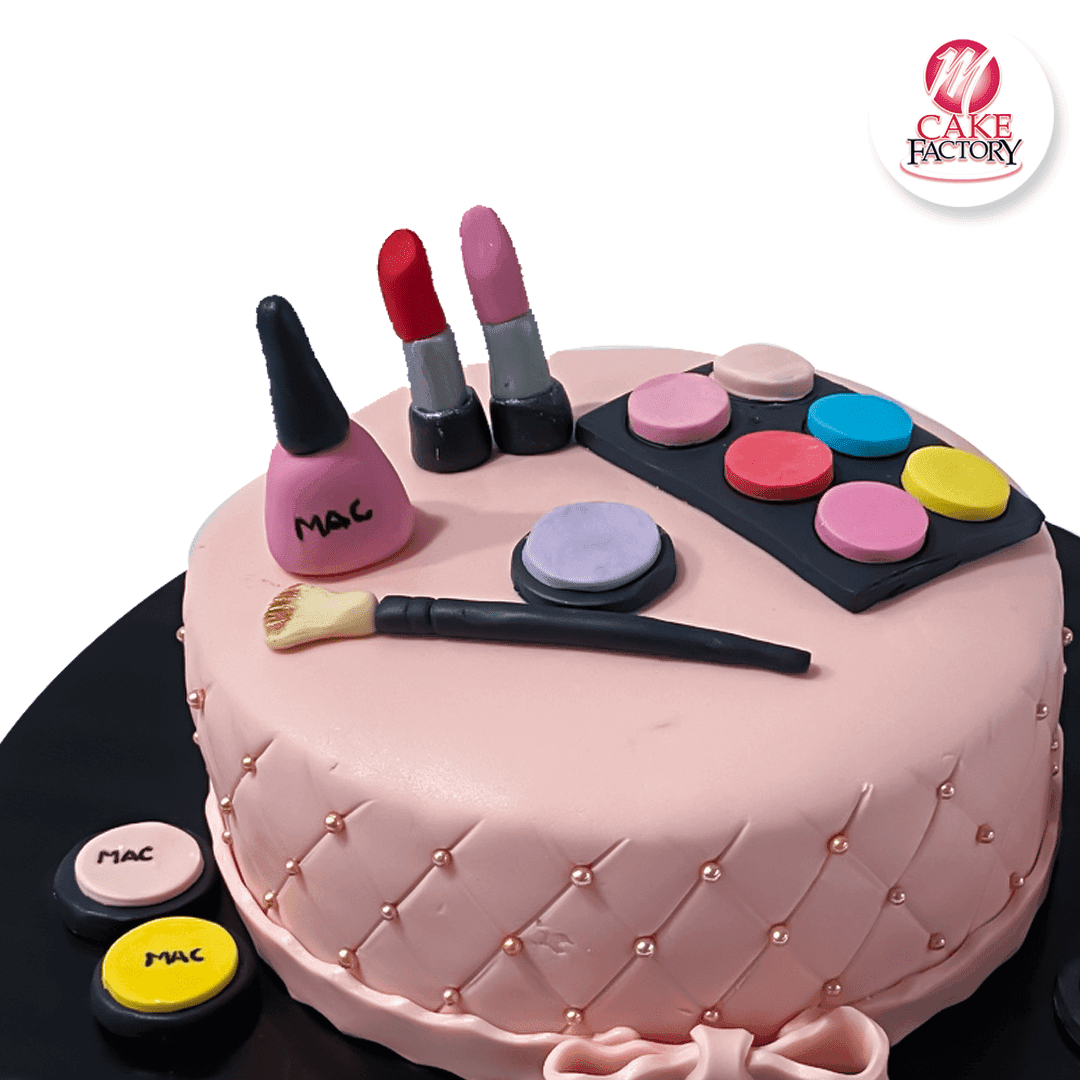 Make Up Set Birthday Cake (1.2kg) | M Cake Factory